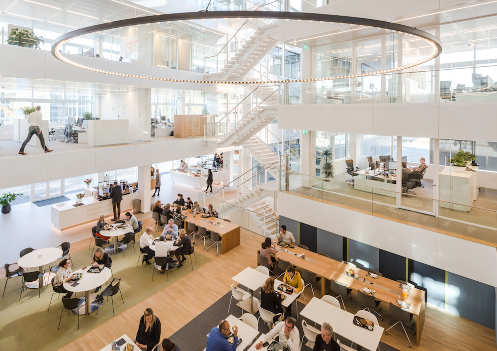 A multitenant office block for enterprise supporting organizations ...