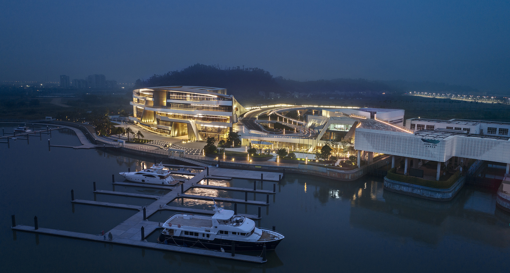 UNStudio Asia completed the Keppel Cove Marina & Clubhouse in Zhongshan ...